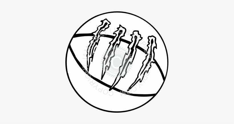 Download Claw Transparent Basketball - Claw Marks Clipart | Transparent ...