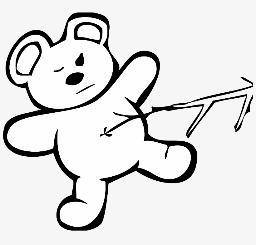 Poking The Bear Cartoon PNG Image | Transparent PNG Free Download on ...