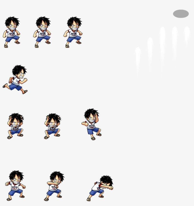 Download Click For Full Sized Image - Sprite Sheet One Piece ...