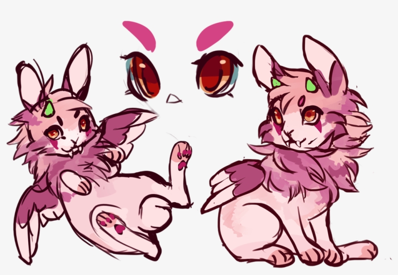 Pumpochi I Drew A Vampire Bunny For Halloween - Vampire PNG Image ...