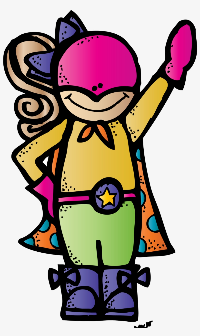 Download Pencil Clipart Superhero - Melonheadz Superhero Clipart ...
