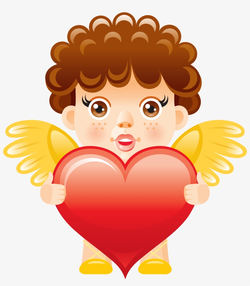 Angel With Heart PNG Image | Transparent PNG Free Download on SeekPNG
