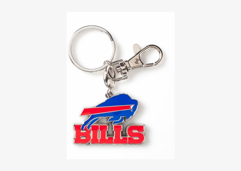 Nfl Buffalo Bills Aminco Heavyweight Logo Key-chain - Buffalo Bills Key ...