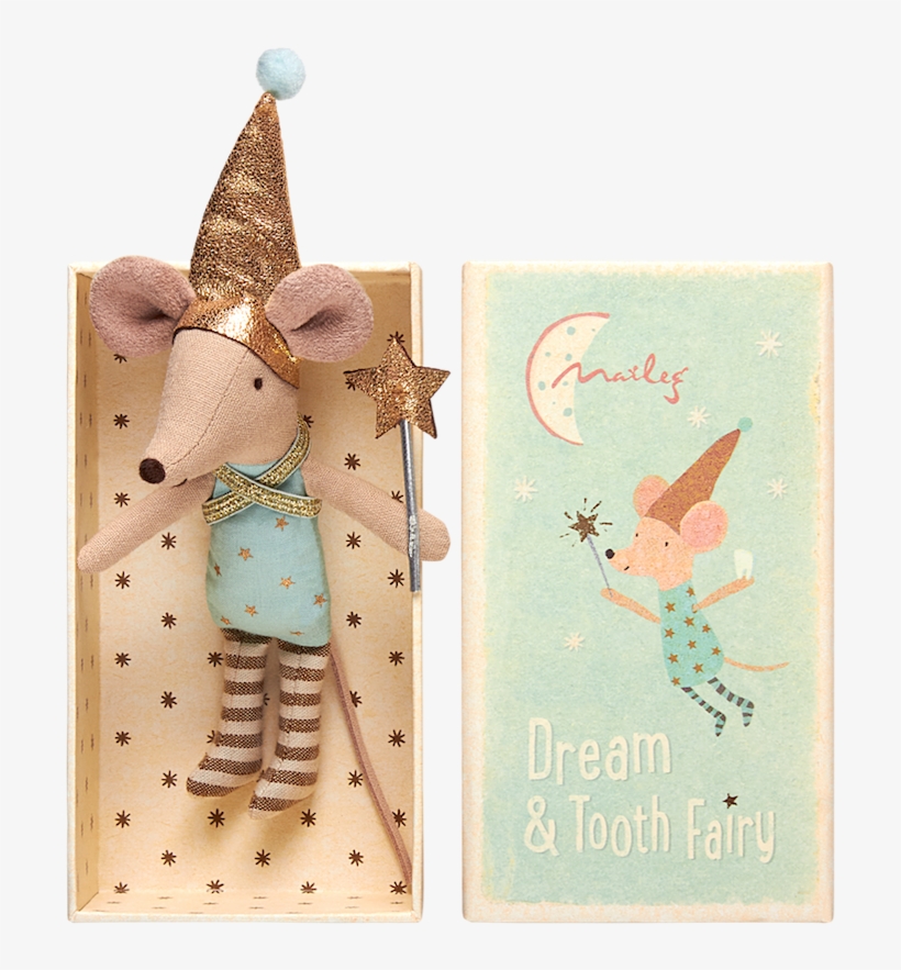 Tooth Fairy Mouse In A Box - Maileg Tooth Fairy PNG Image | Transparent ...