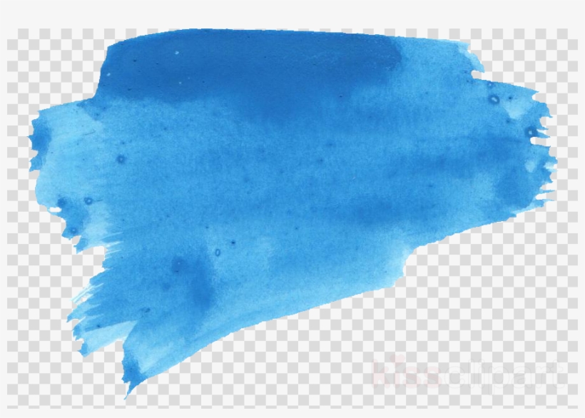 Download Blue Watercolor Brush Stroke Clipart Watercolor Painting ...