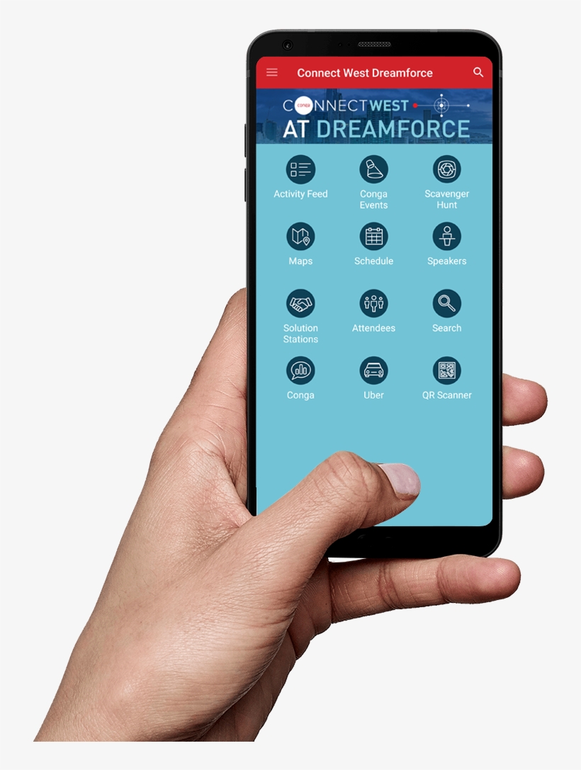 With The Conga Connect App - Iphone PNG Image | Transparent PNG Free ...