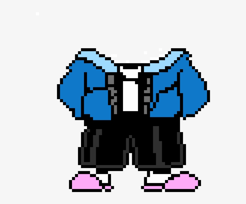 Sans Without A Head - Murder Sans Pixel Art PNG Image | Transparent PNG ...
