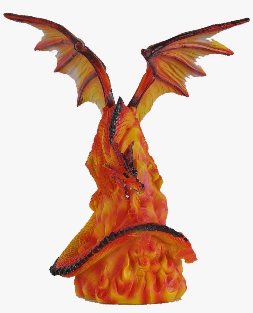 Realm Of The Dragons Large Fire Dragon - Dragon PNG Image | Transparent ...