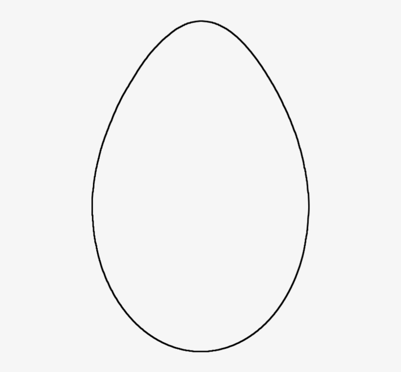 Templates Egg Shape Template To Cut Out Large Size Public Domain PNG 
