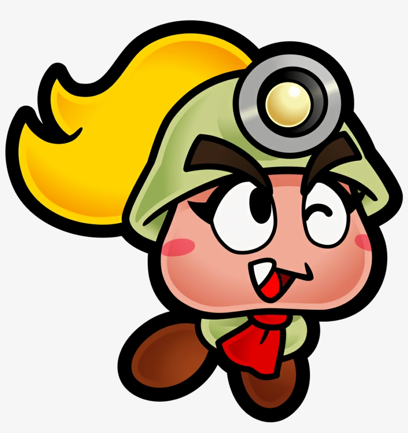 "hat Goomba" Jokes Are Pretty Mean - Goombella Paper Mario PNG Image ...