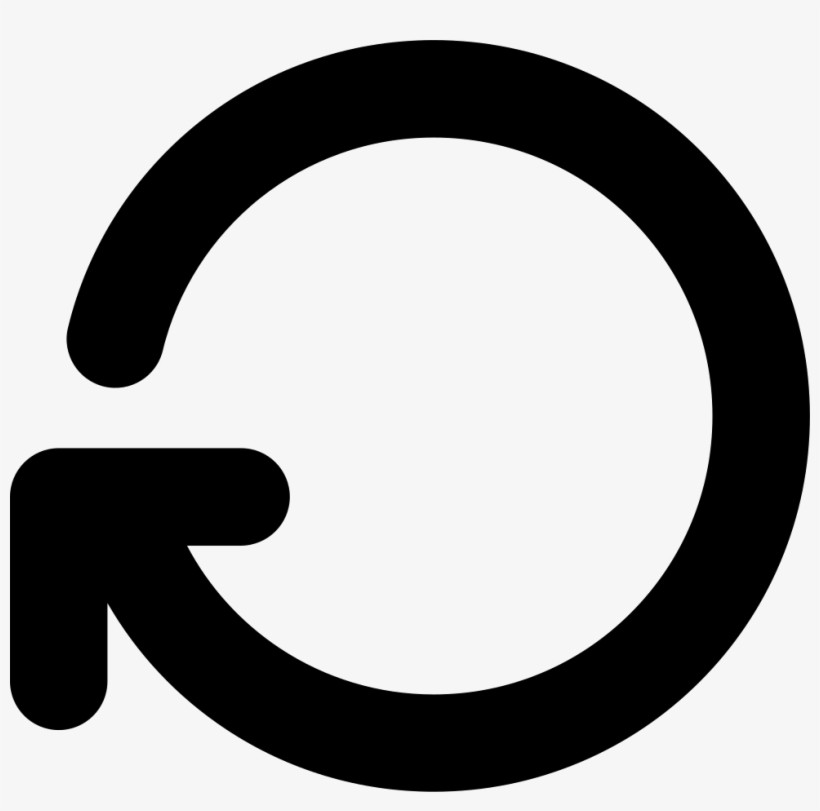 Rotating Clockwise Circular Arrow Comments - Circle Arrow Vector PNG ...