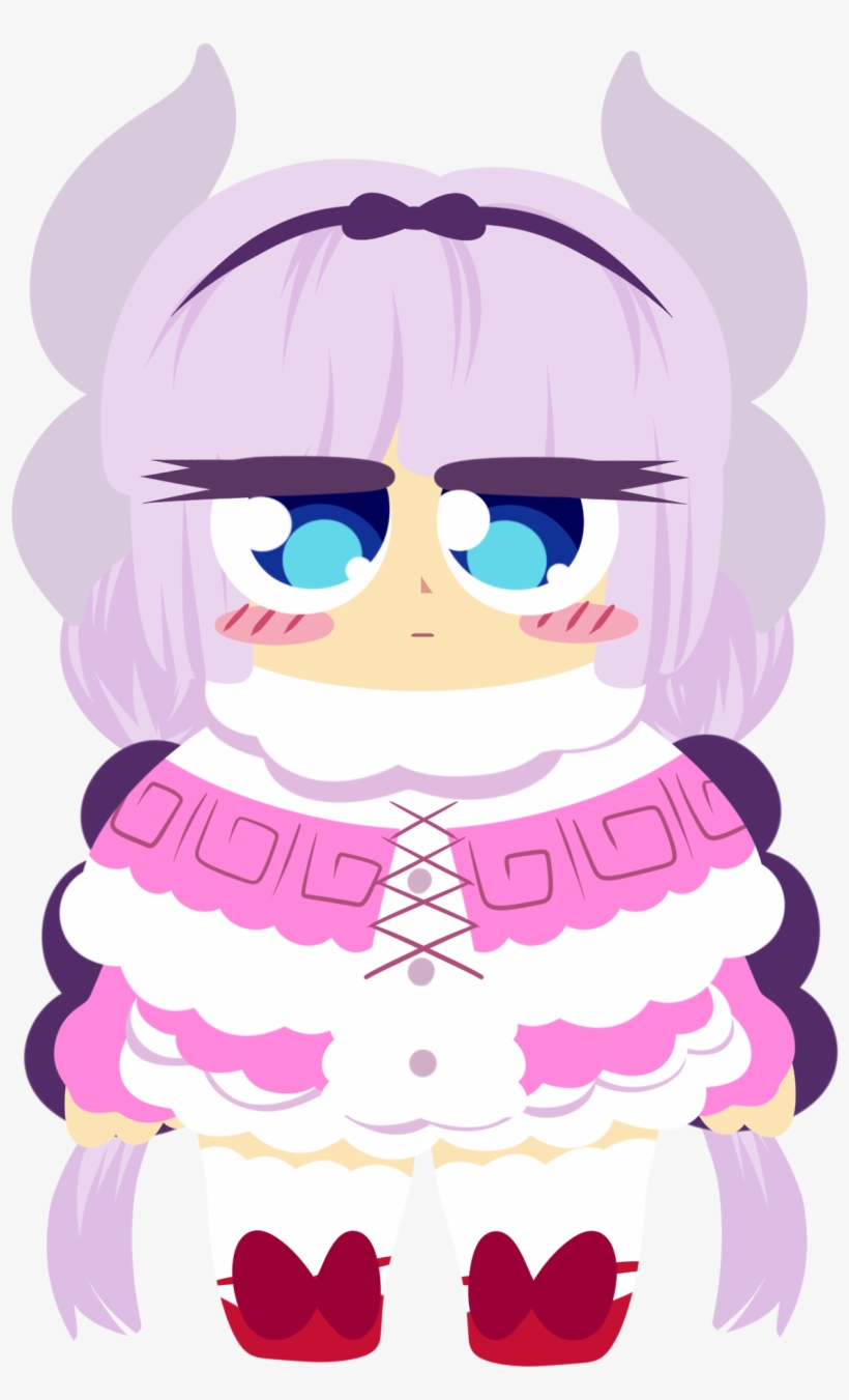 Kanna Kamui Miss Kobayashi's Dragon Maid Mine - Cartoon PNG Image ...