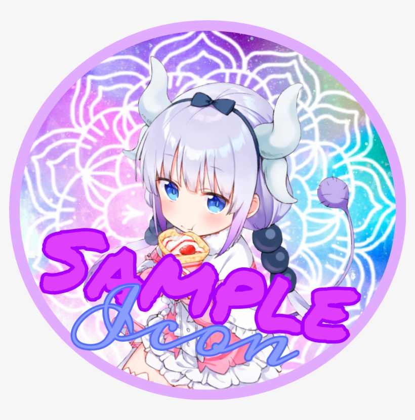 Icon Itried Kannakamui Dragonmaid - Circle PNG Image | Transparent PNG ...