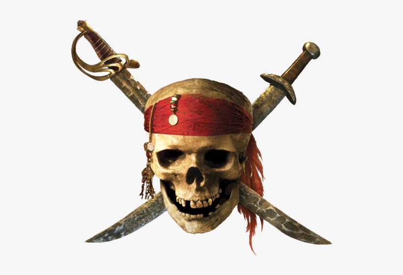 Potc Skull Color - Pirates Of The Caribbean Png PNG Image | Transparent ...