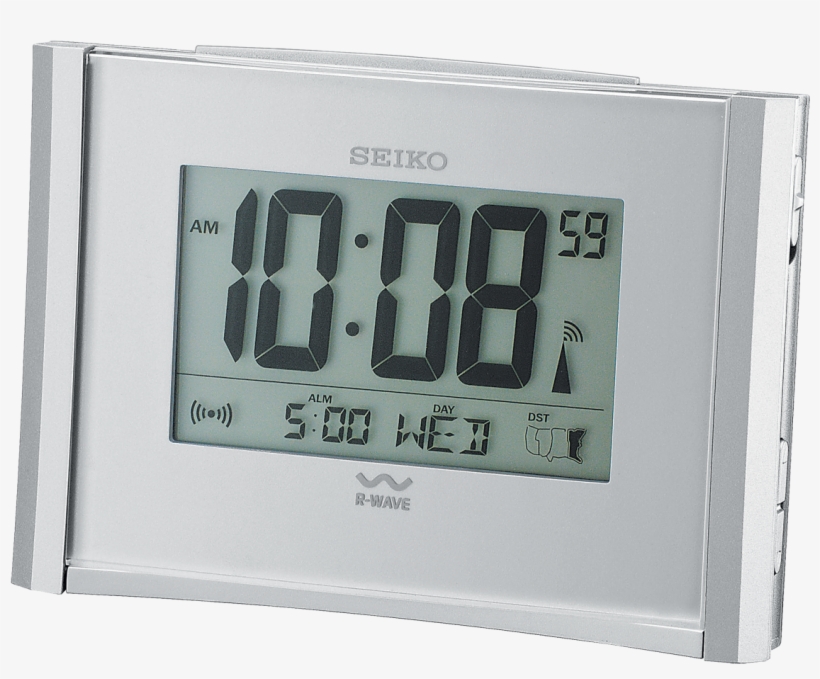 R-wave Atomic Bedside Alarm Clock $48 - Seiko R-wave Atomic Bedside ...