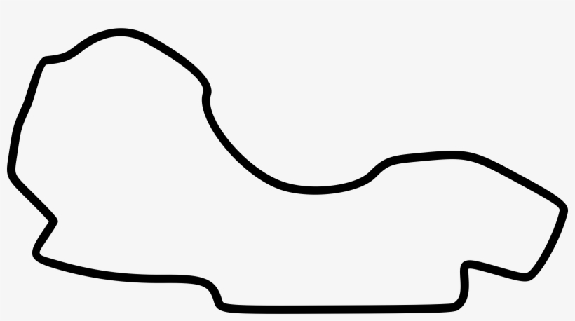 Big Image - Melbourne F1 Race Track Outline PNG Image | Transparent PNG ...
