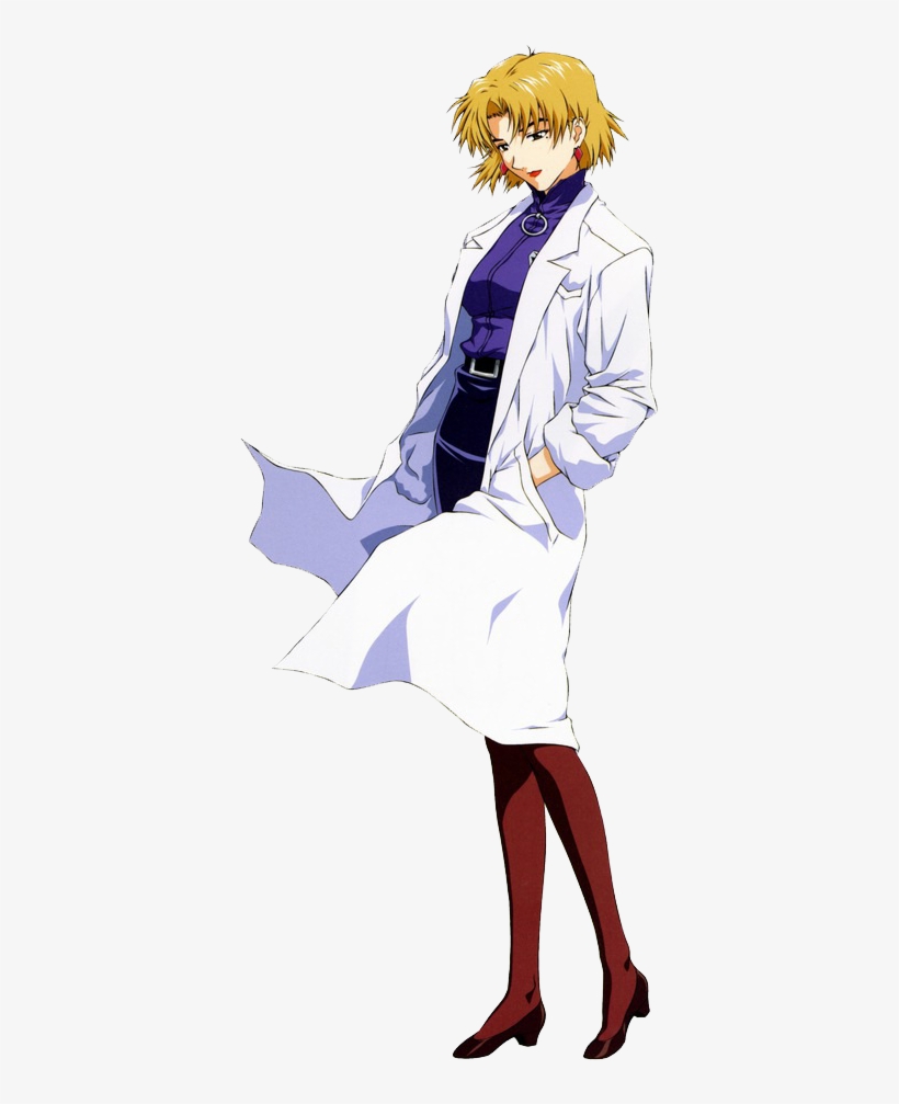 Ritsuko Akagi - Neon Genesis Evangelion Ritsuko PNG Image | Transparent ...