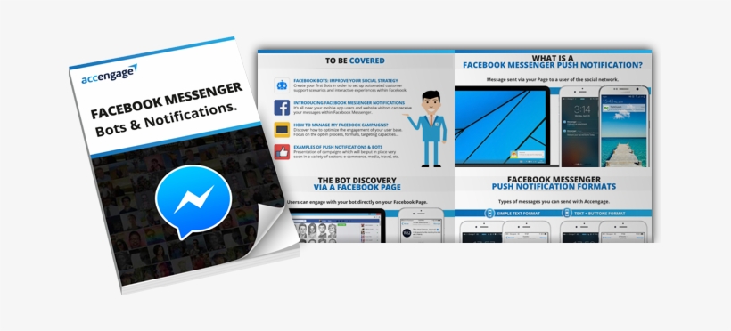 Facebook Messenger Bots And Push Notifications - Push Technology PNG ...