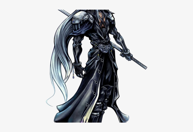 Final Fantasy Png Transparent Images - Grey Hair Video Game Characters ...
