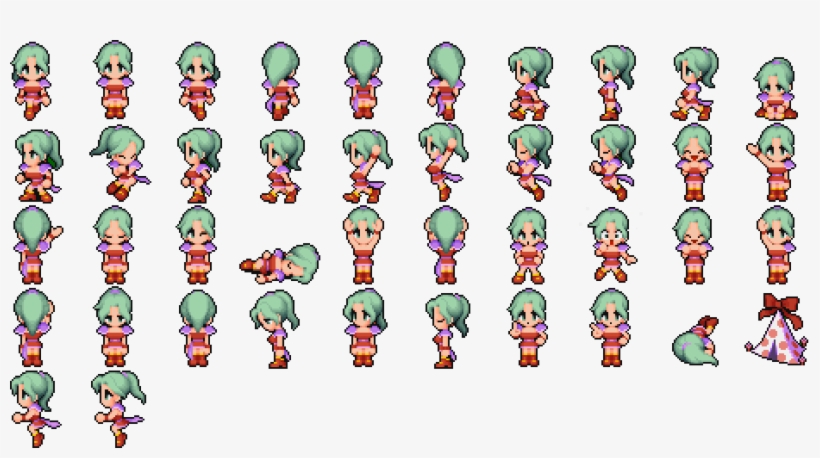 Download Character Sprites - Final Fantasy 6 Sprites | Transparent PNG ...