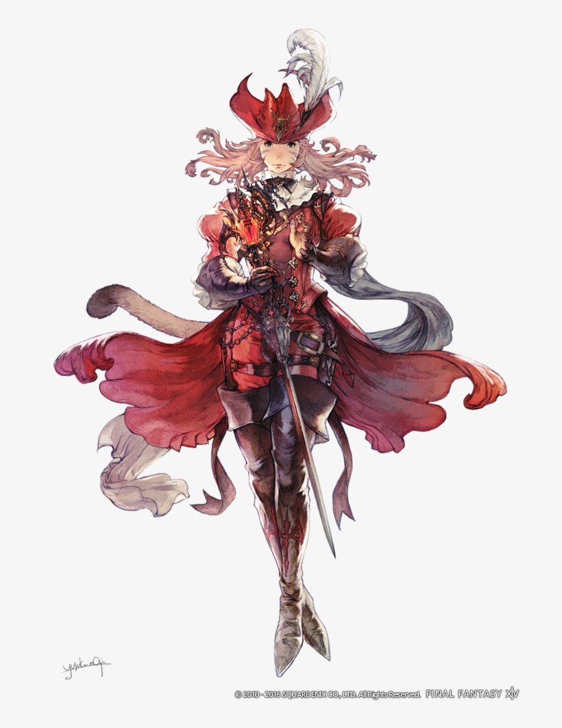 Log In / Register - Ffxiv Red Mage Guide PNG Image | Transparent PNG ...
