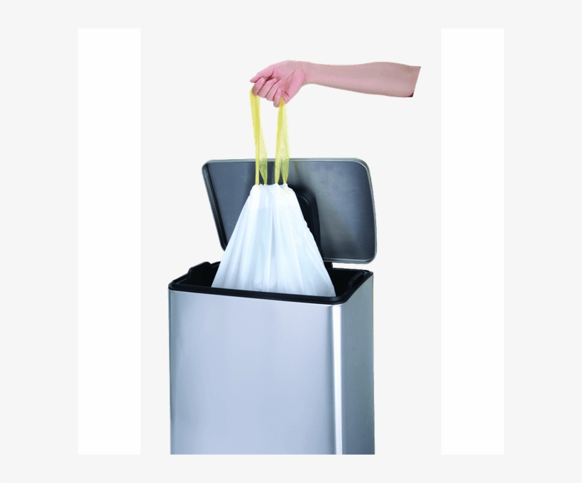 Eko Drawstring Trash Bag 7l - Bin Bag PNG Image | Transparent PNG Free ...