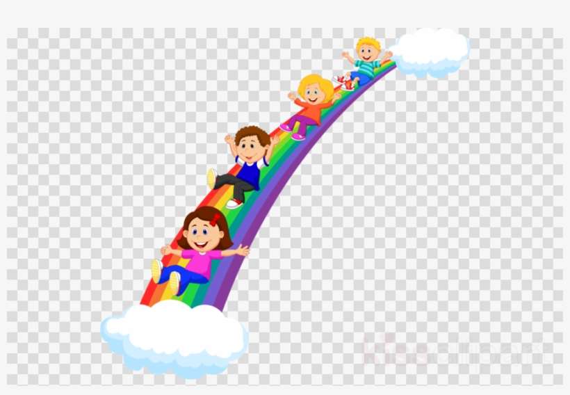 Download Transparent Rainbow Children Clipart Child - Red Cross Symbol ...