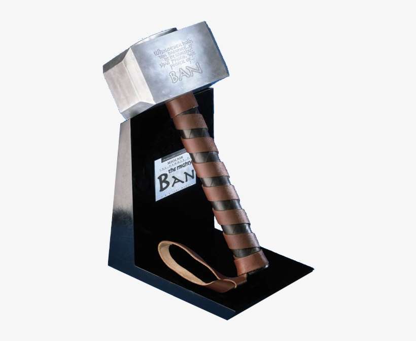 Download Banhammer - Ban Hammer | Transparent PNG Download | SeekPNG