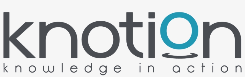 Knotion Logo Gray Blue Full - Knotion Logo PNG Image | Transparent PNG ...