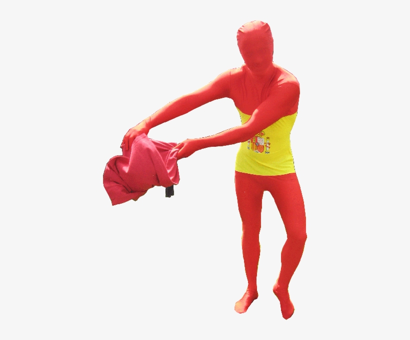 Spain Morphsuit - Costumes With Red Morphsuit PNG Image | Transparent ...