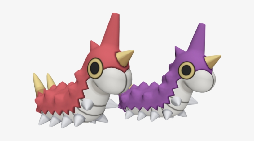 Wurmple 3d Model - Wurmple Super Smash Bros PNG Image | Transparent PNG ...
