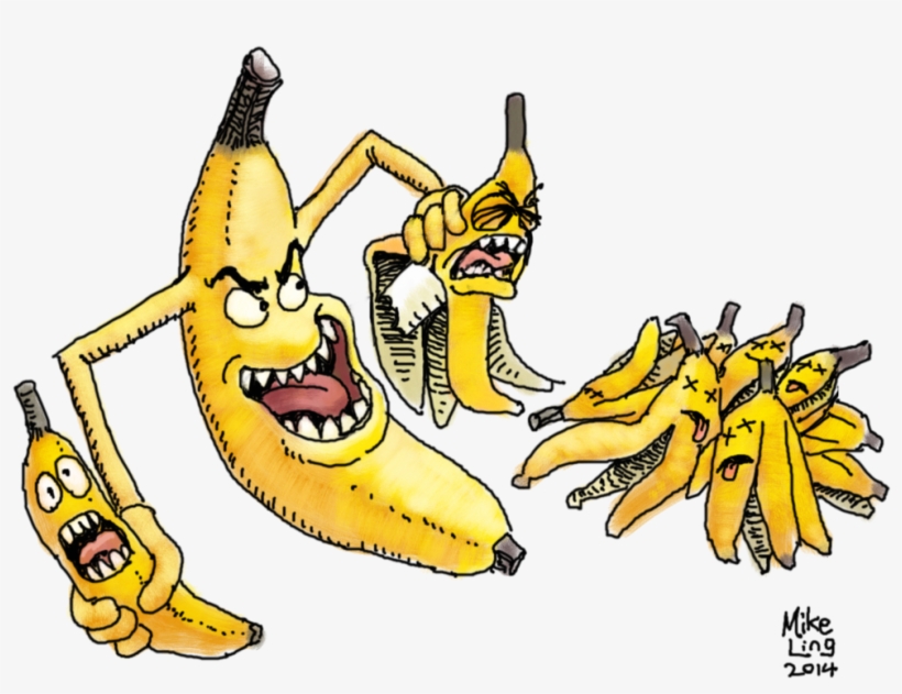 Evil Clipart Layman - Evil Banana Clipart PNG Image | Transparent PNG ...