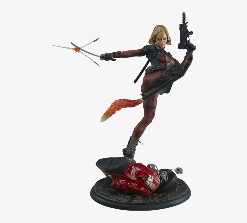 Lady Deadpool Premium Format™ Figure - Lady Deadpool Statue Sideshow ...