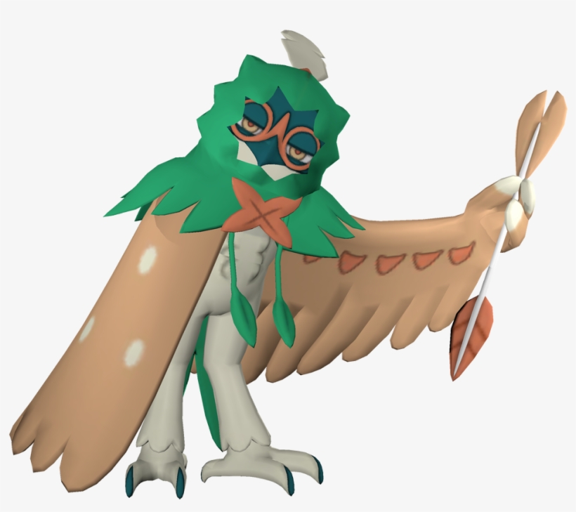 Decidueye [render] - Pokemon Decidueye Png PNG Image | Transparent PNG ...