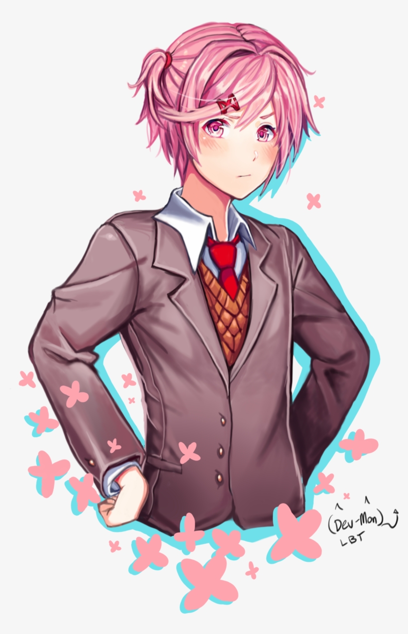 Resultado De Imagem Para Ddlc Genderbend - Male Doki Doki Literature ...