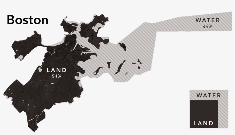 Greater Boston Map Vector