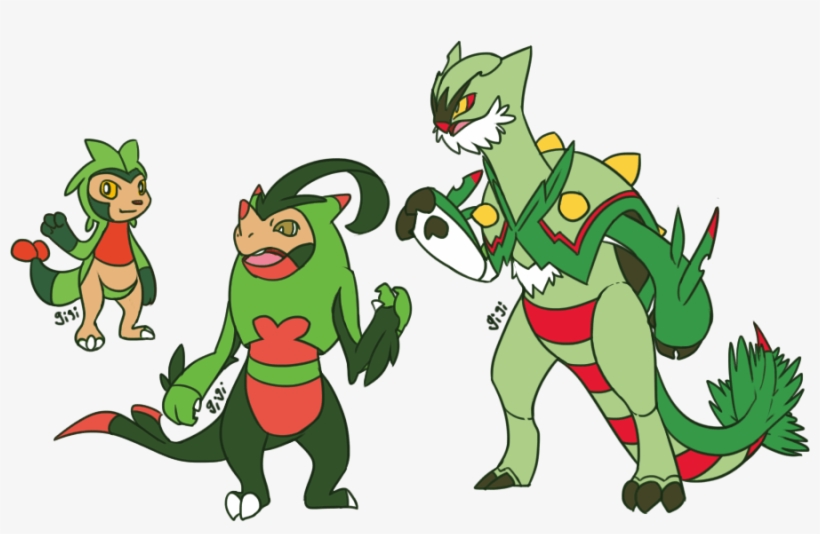 Grovyle - Generation PNG Image | Transparent PNG Free Download on SeekPNG