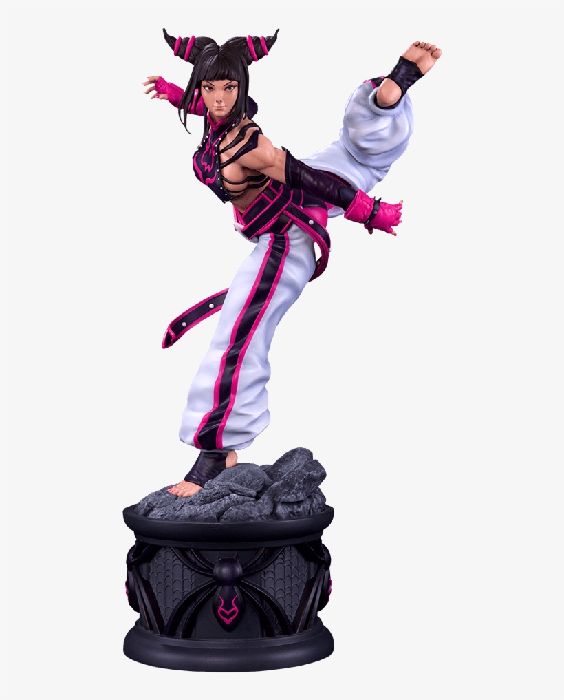 Street Fighter Iv - Juri 1:4 Scale Ultra Statue PNG Image | Transparent ...