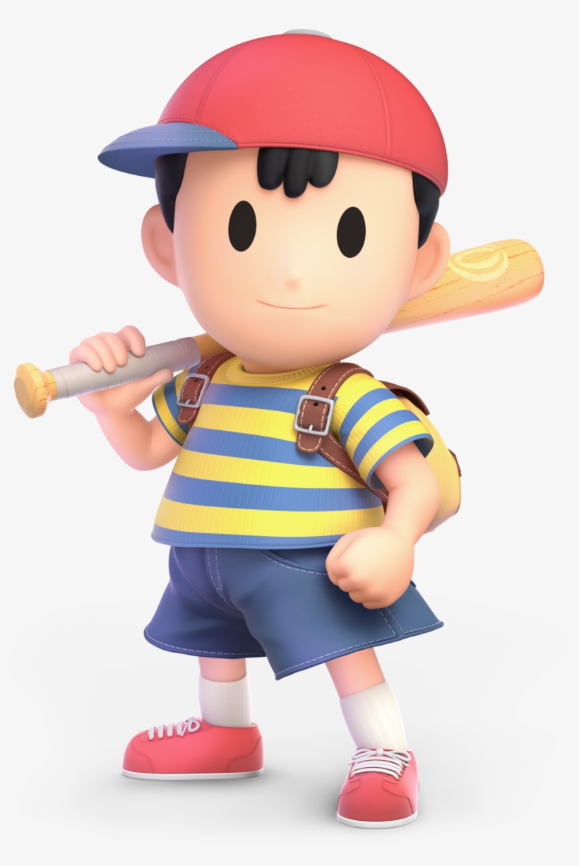 Earthbound Universe - Super Smash Bros Ultimate Ness PNG Image ...
