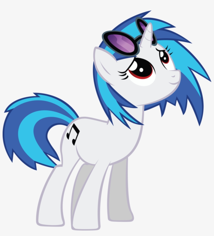 Vinyl Scratch Neon Lights Vs