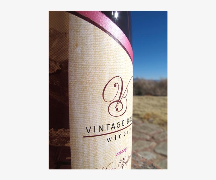 Metallic Colors On The Label Visually Portray The Wine - Wine Bottle ...