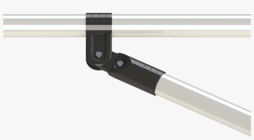 Metal Pipe System Angled Tube Bracket - Tube Joints PNG Image ...