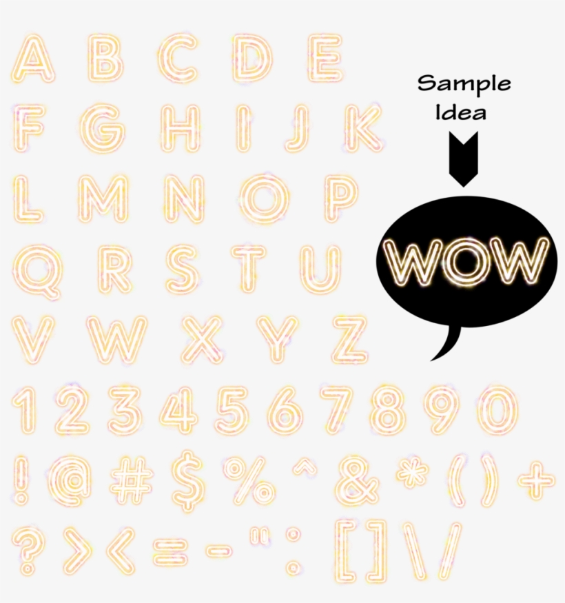Free Font Alphabet Alpha Set Script Letters PNG Image | Transparent PNG ...