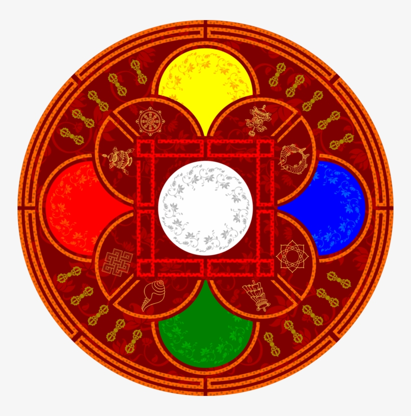 Mandala Art Drawing Buddhism Symbol - Circle PNG Image | Transparent ...