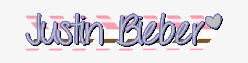 Justin Bieber Text Png By Tessabiebs On Deviantart - Calligraphy PNG ...