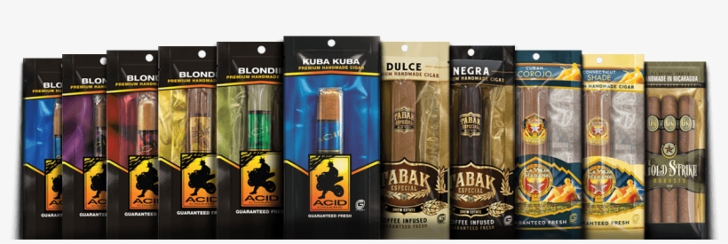 Swisher Premium Cigars - Acid Cigarillo, Premium, Red, Natural Leaf PNG ...
