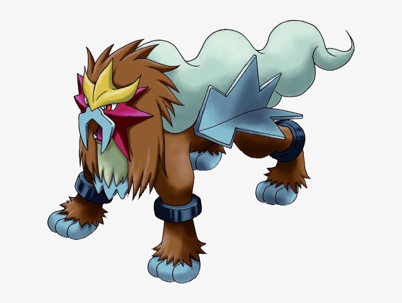Entei En Pokémon Ranger - Pokemon Entei PNG Image | Transparent PNG ...