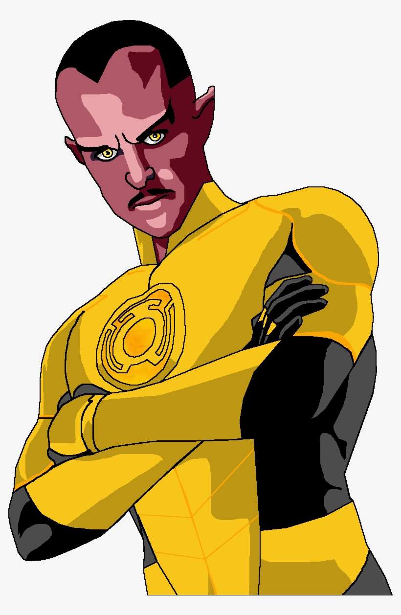Sinestro Yellow Lantern 1 - Cartoon PNG Image | Transparent PNG Free ...