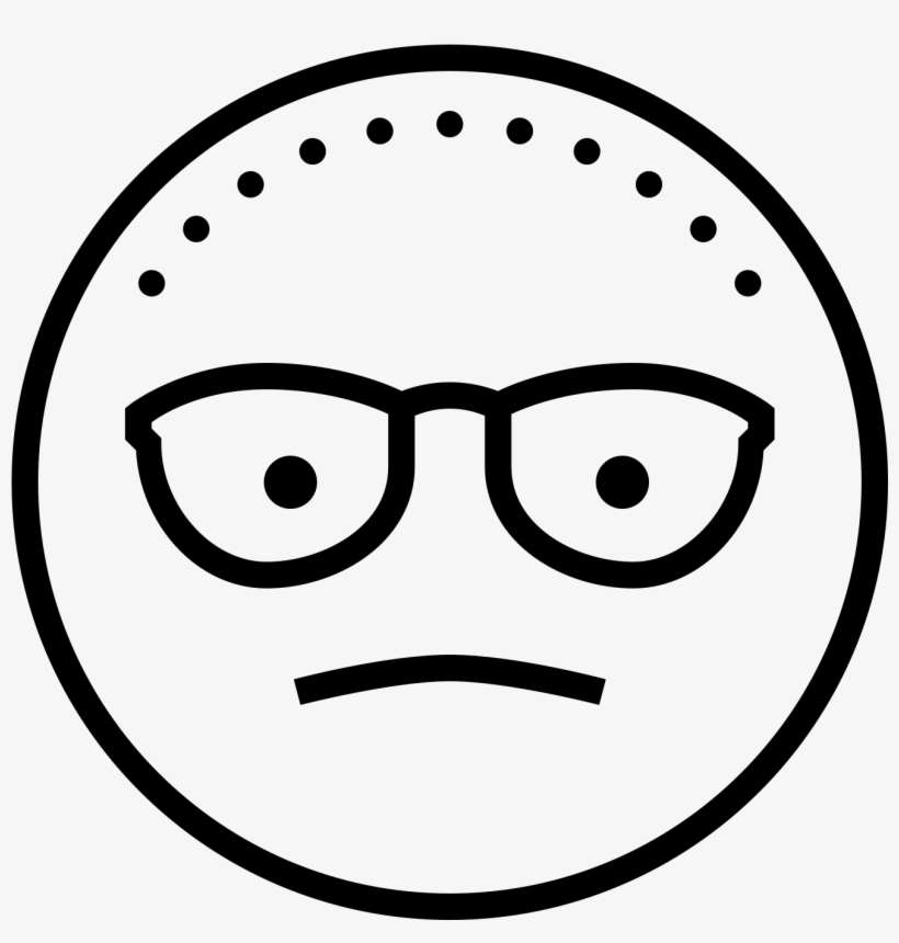 It's A Logo To Represent A Nerd - Circle Png Icon PNG Image ...