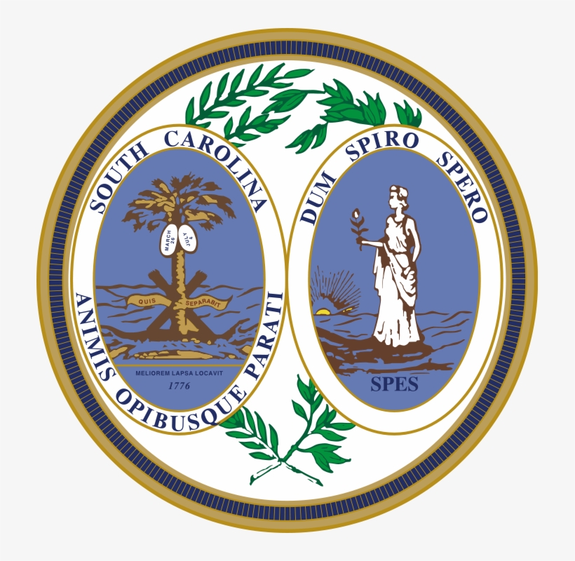 Seal Of South Carolina - South Carolina State Seal Png PNG Image ...